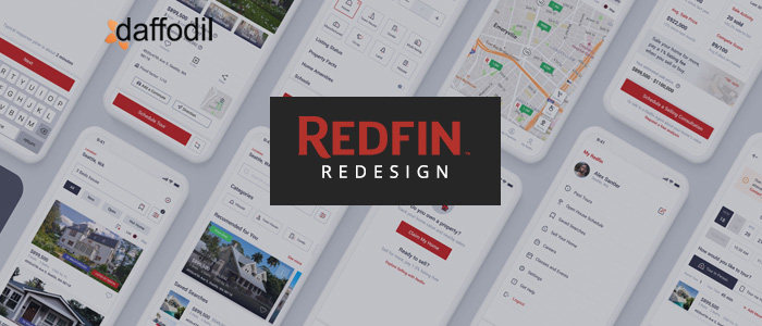 Redesigning UI/UX of the Redfin App